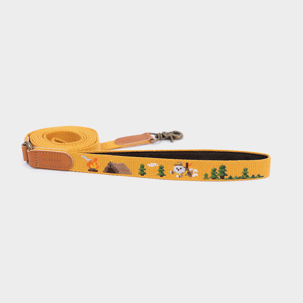 Howlpot Adventure Leash Sahara Yellow | Dog Leash | Koji Pet